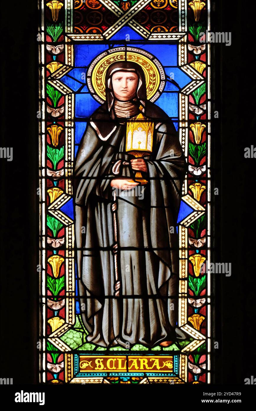 Saint clare of assisi hi-res stock photography and images - Alamy