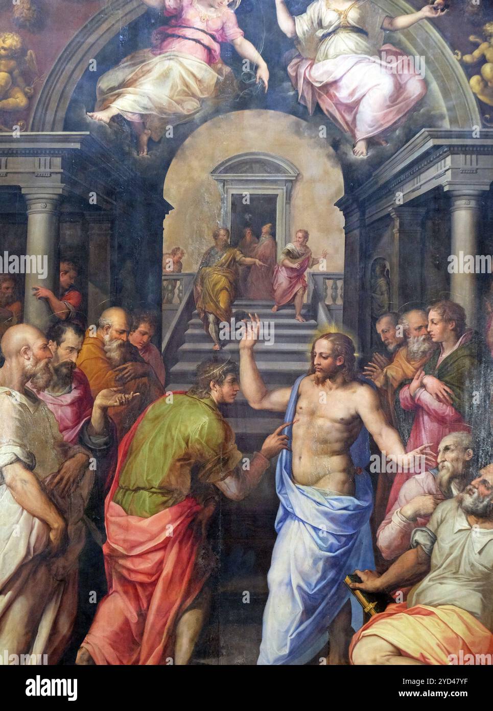 The Incredulity of St. Thomas, 1572 by Giorgio Vasari, Basilica of ...