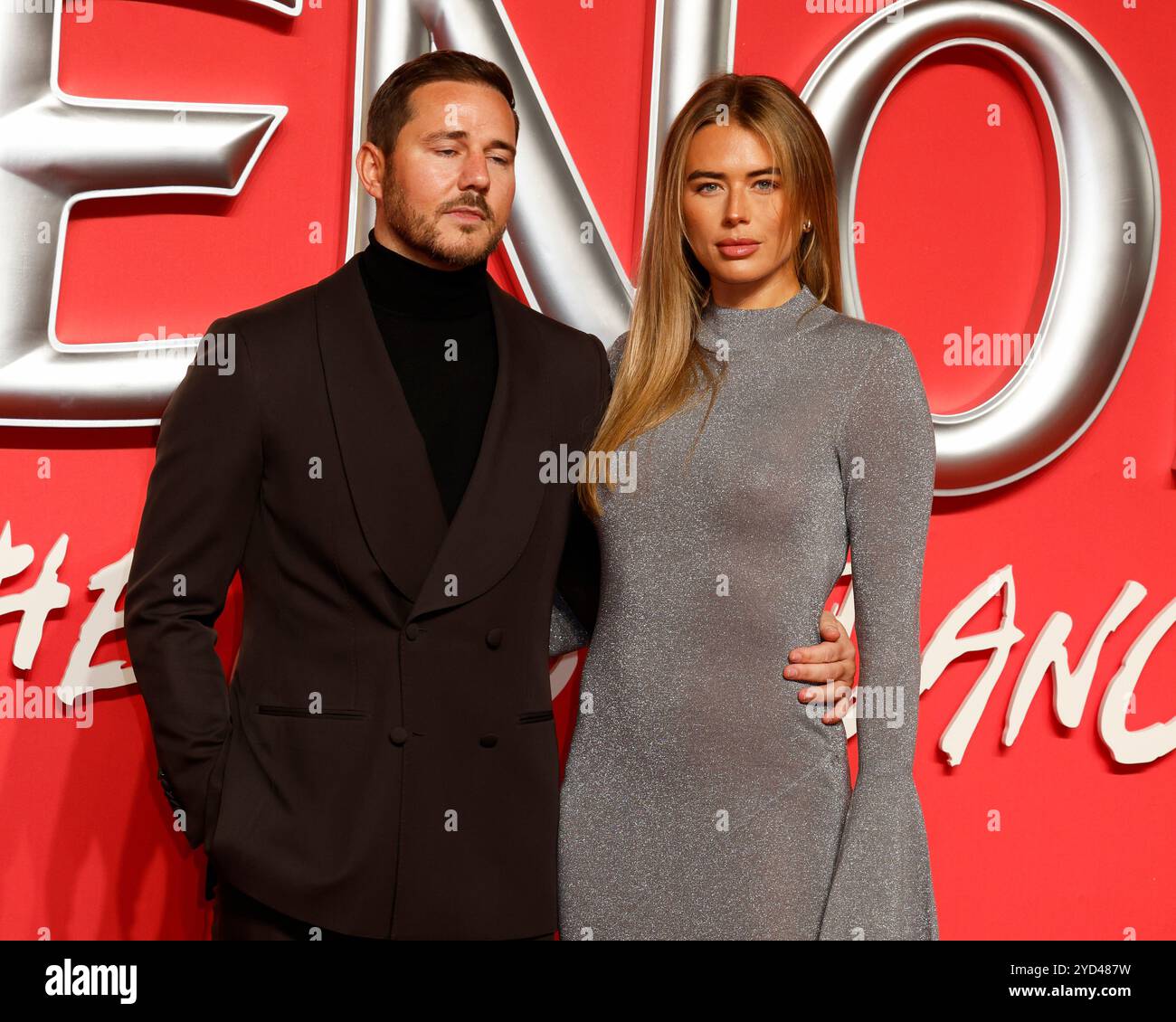 London, UK. 23rd Oct, 2024. Arabella Chi and Billy Henty at Venom: The ...