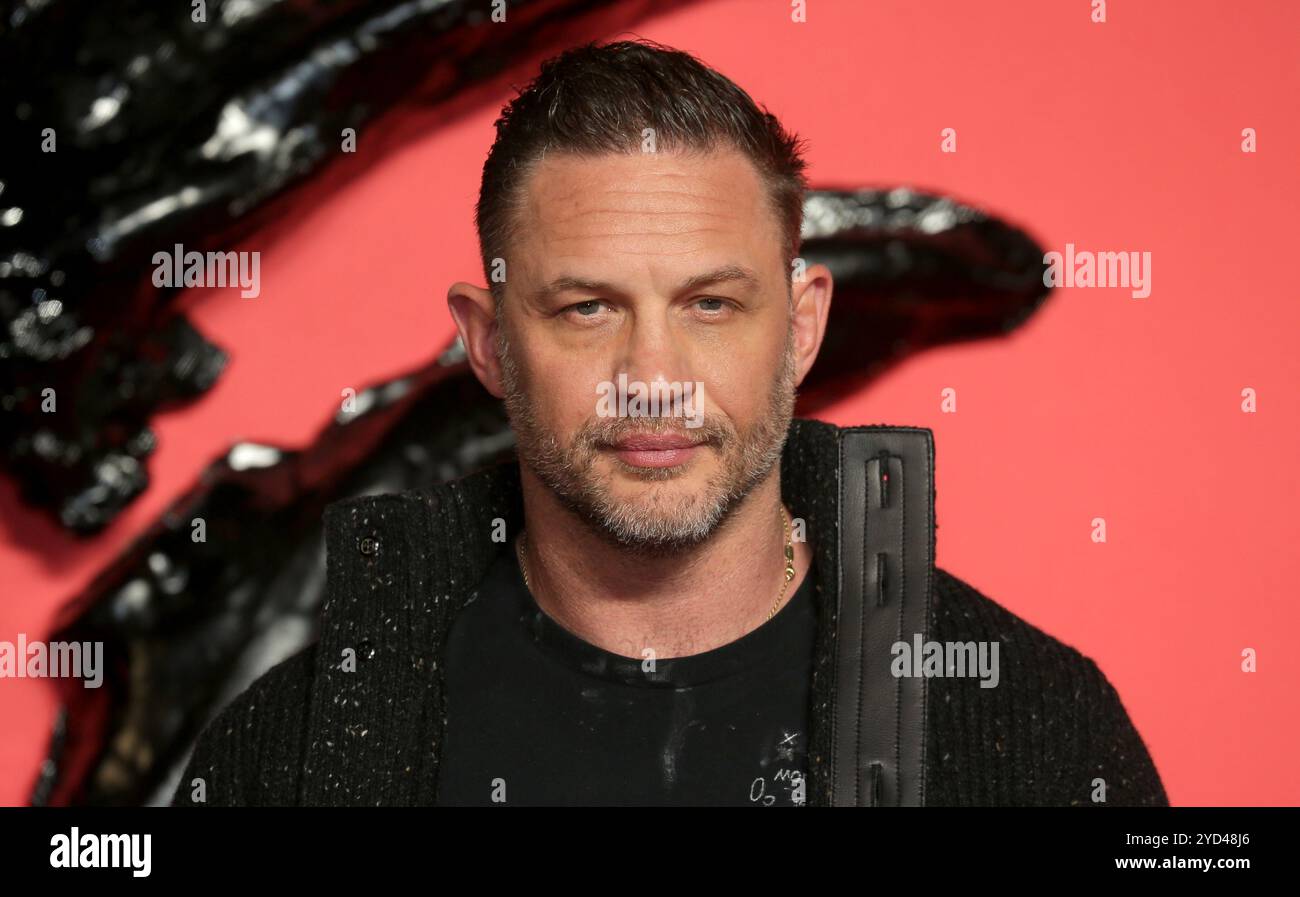 Tom Hardy attends the UK Premiere of "Venom: The Last Dance" at the BFI ...