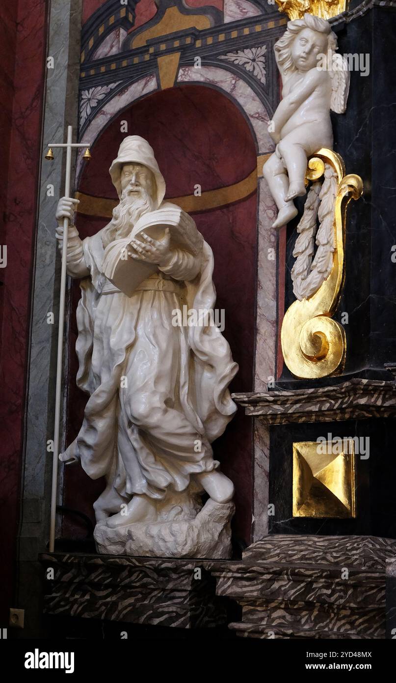 Saint Anthony the Great also known as Anthony of the Desert on the ...