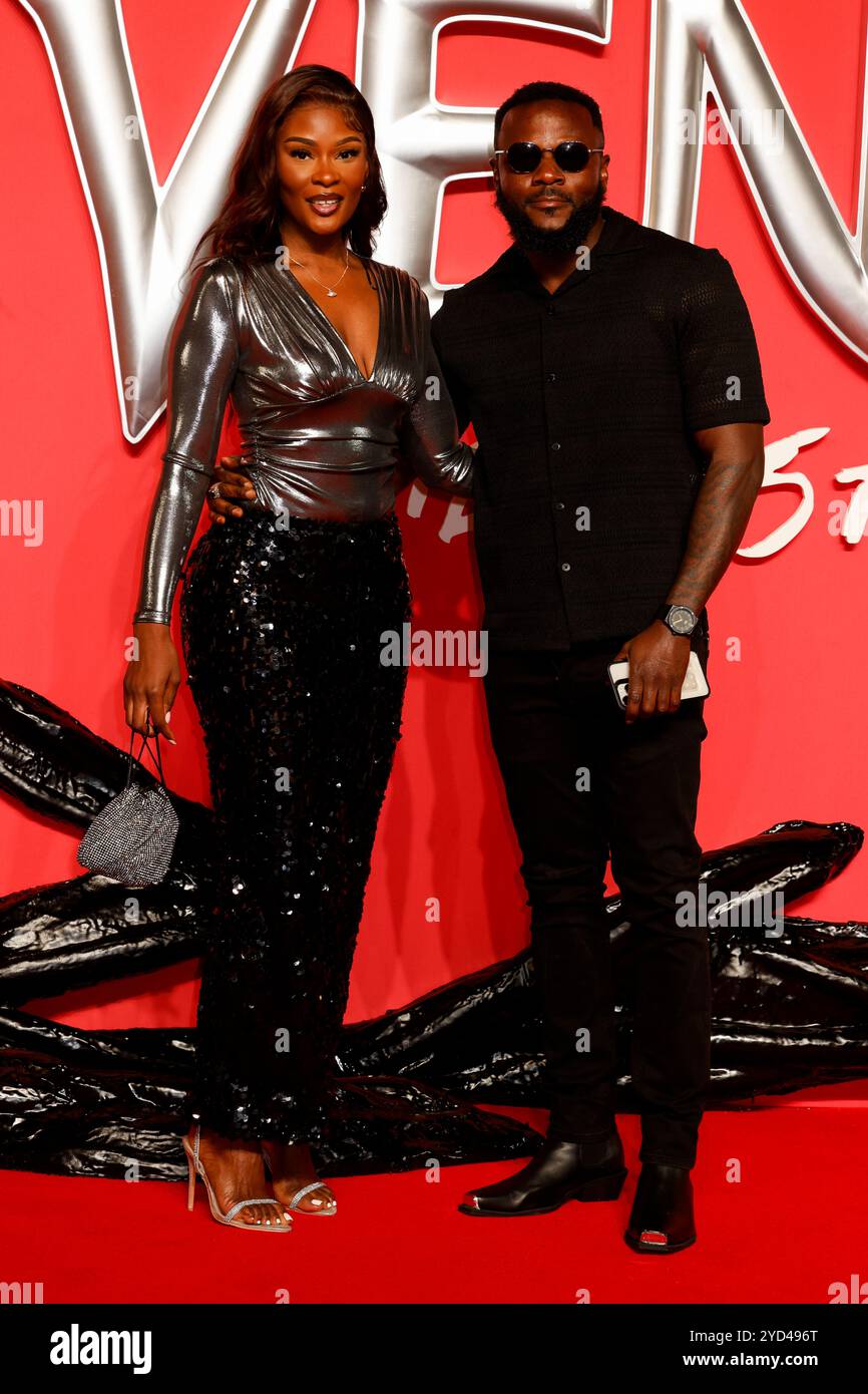 London, UK. 23rd Oct, 2024. Dymund at Venom: The Last Dance UK Premiere ...