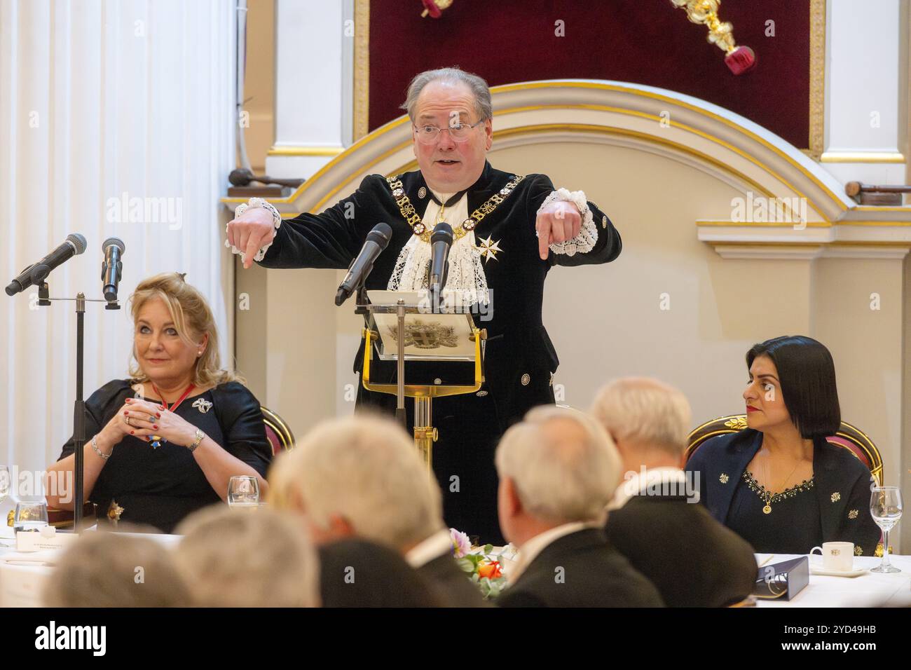 London, UK, 22 October, 2024. The 695th Lord Mayor of the City of ...