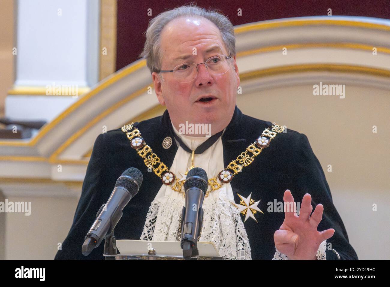 London, UK, 22 October, 2024. The 695th Lord Mayor of the City of ...