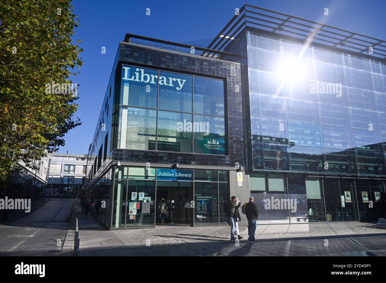 The Jubilee Library in Jubilee Square Brighton Sussex UK Credit Simon ...