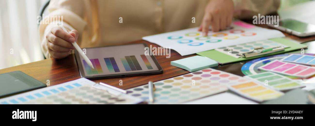 Startup Architect creative designer working with new project ideas ...