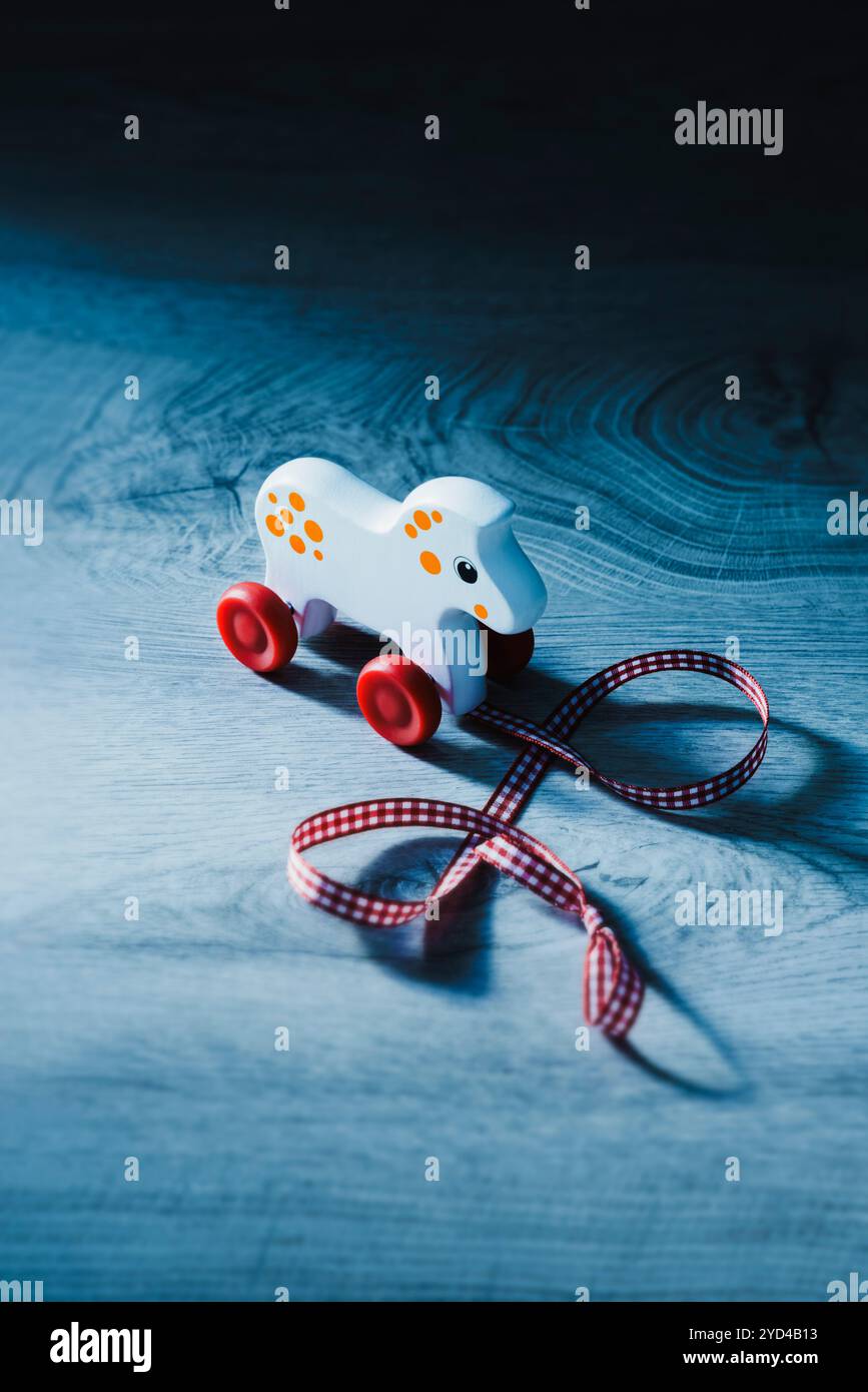 Pull along toy horse hi-res stock photography and images - Alamy