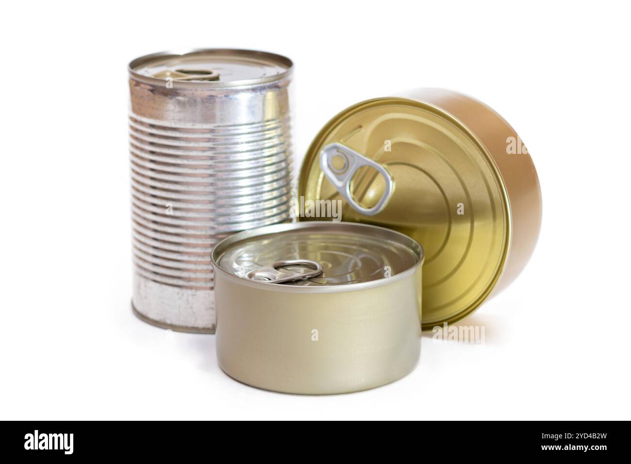 Tin cans different canned Cut Out Stock Images & Pictures - Alamy