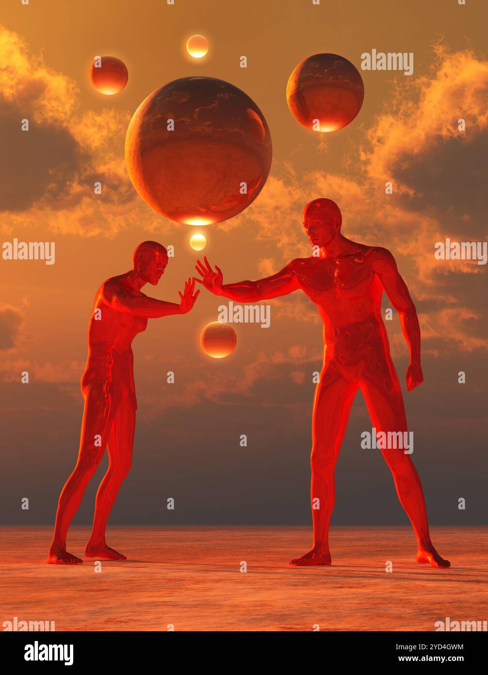 Red figures hi-res stock photography and images - Alamy