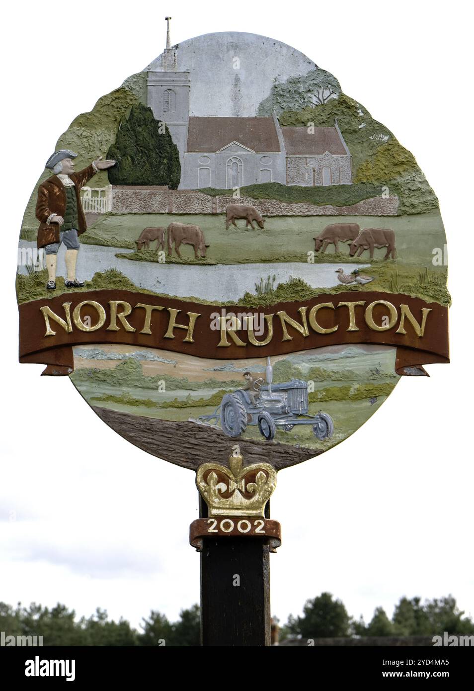 Village sign norfolk uk hi-res stock photography and images - Alamy