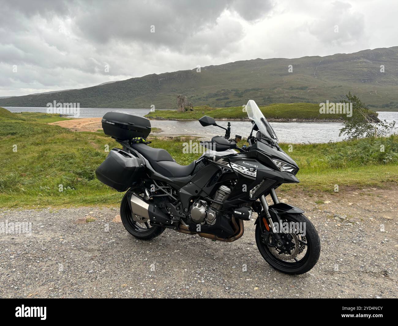 Kawasaki Versys NC500 Stock Photo - Alamy