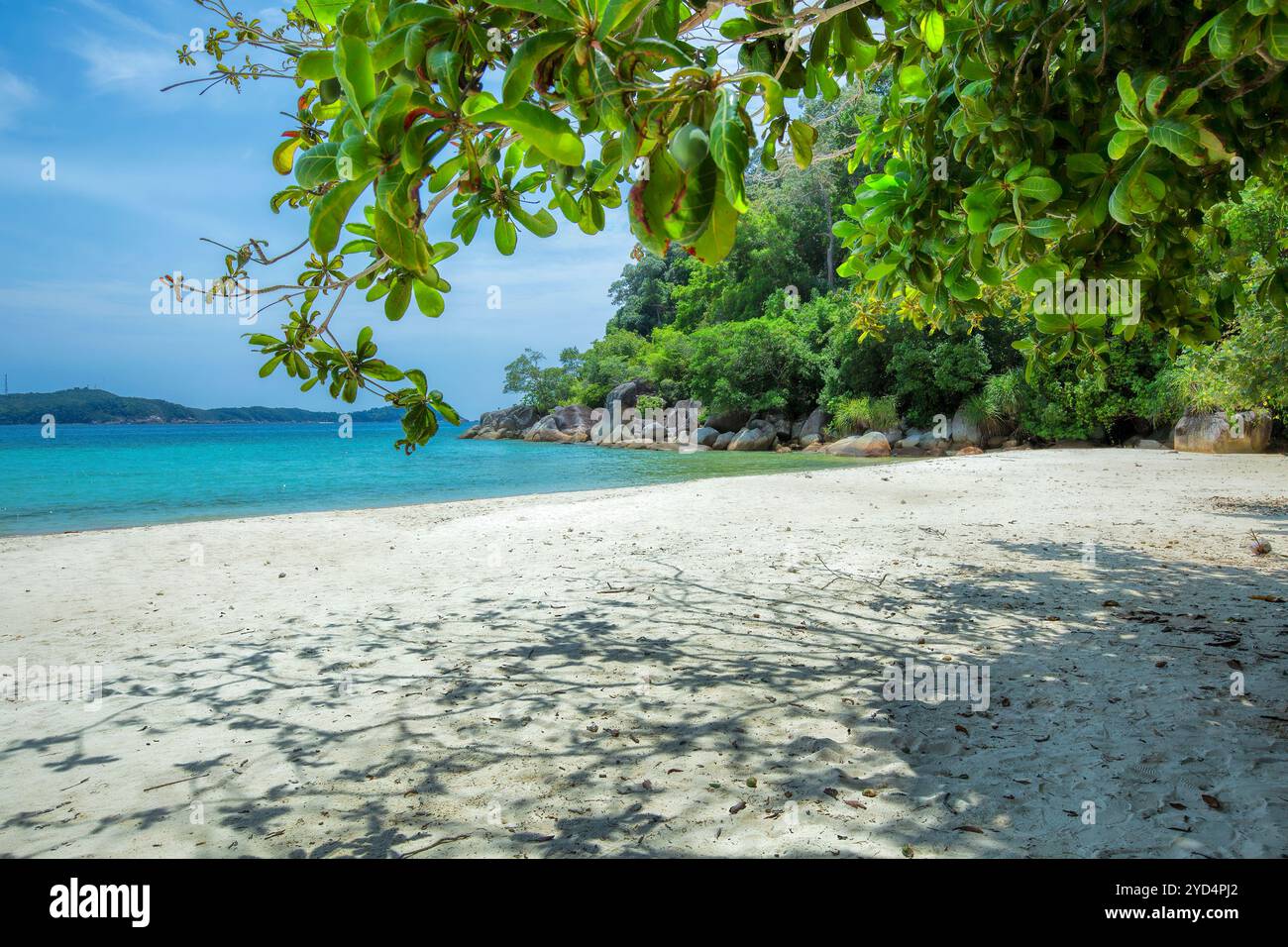 The Perhentian Island resort beach in Malaysia Stock Photo - Alamy