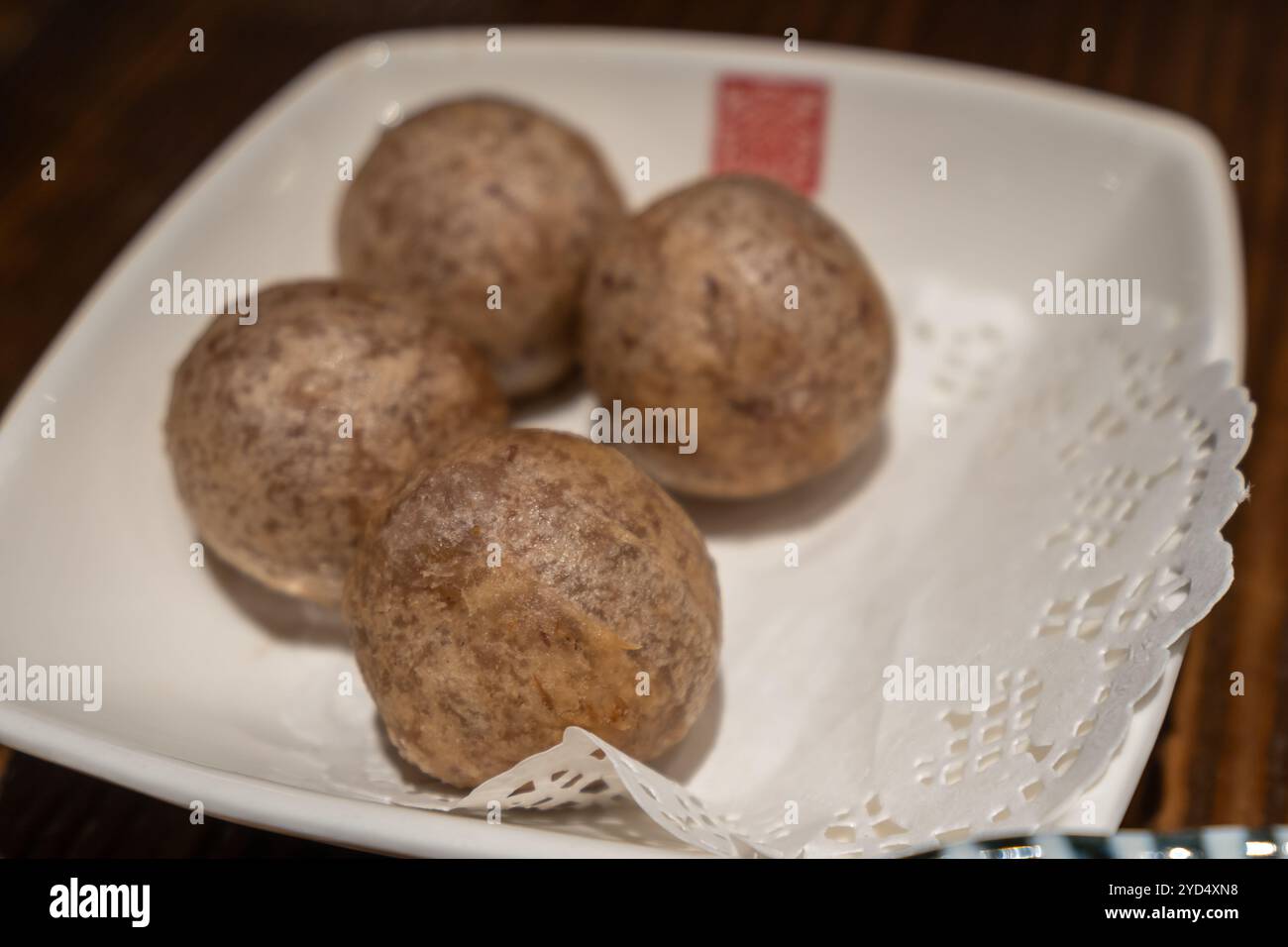 Taro with egg custard ball hi-res stock photography and images - Alamy