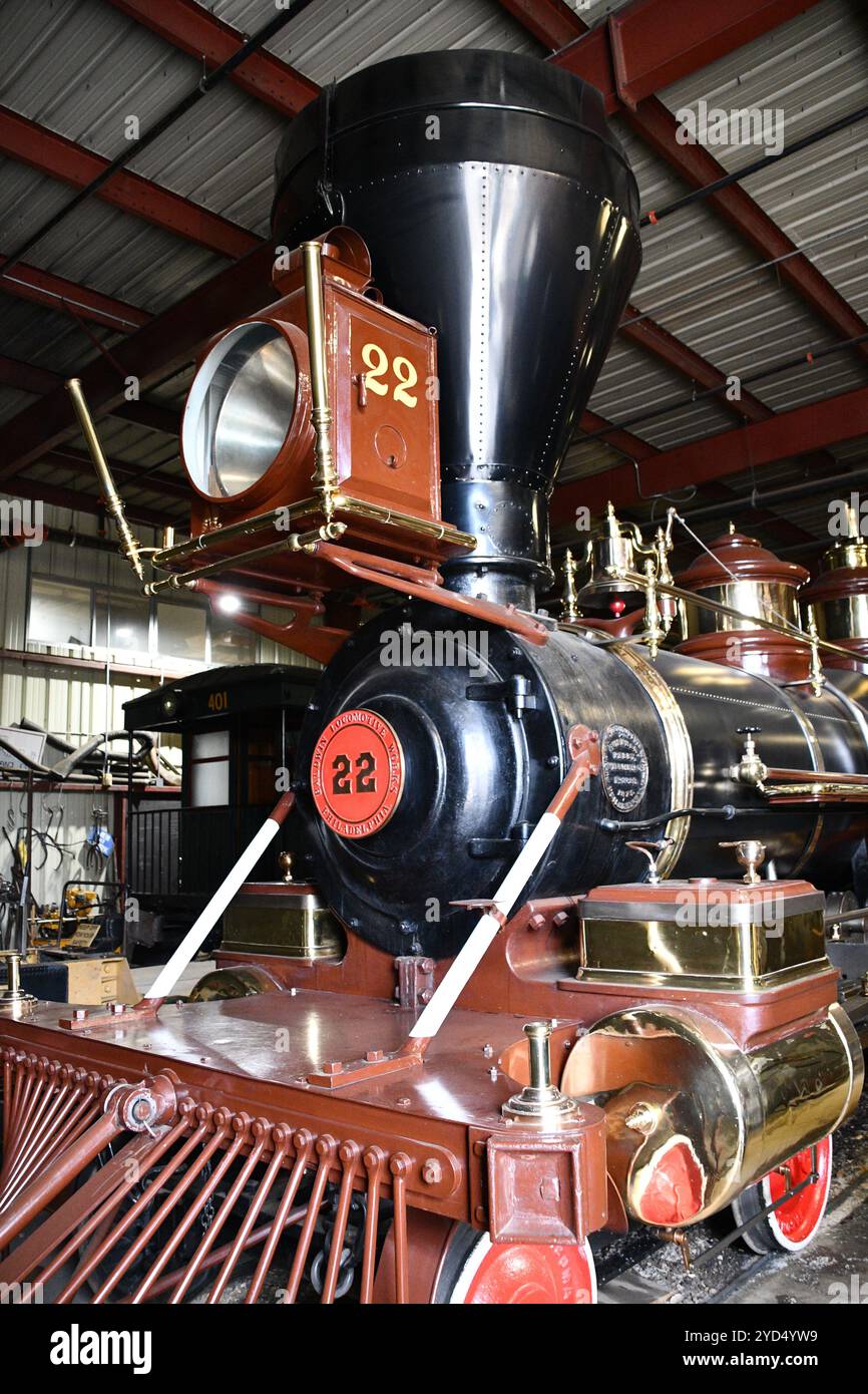 Nevada State Railroad Museum in Carson City, Nevada Stock Photo - Alamy