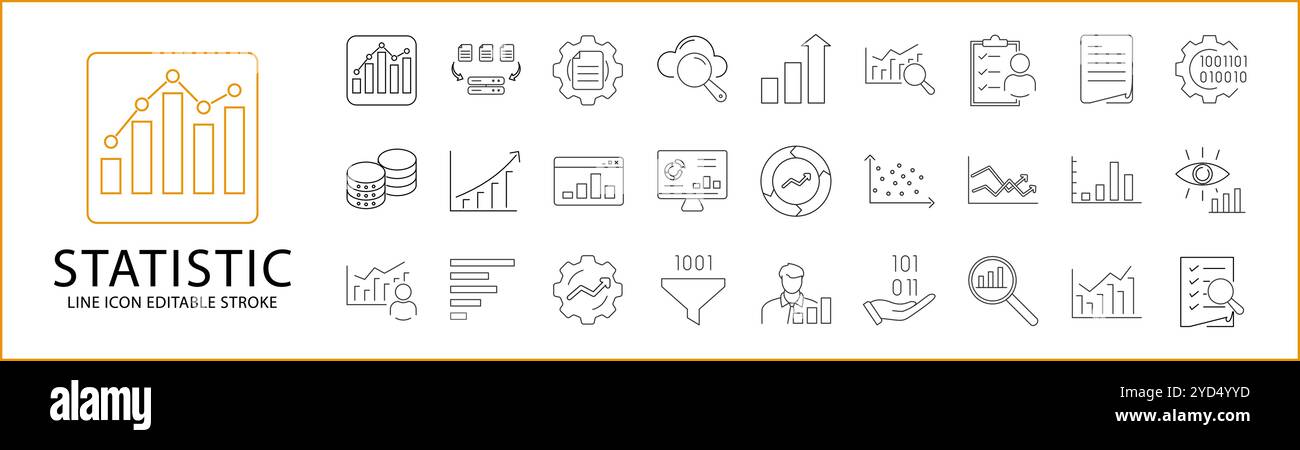 Bar chart monitoring icon Stock Vector Images - Alamy