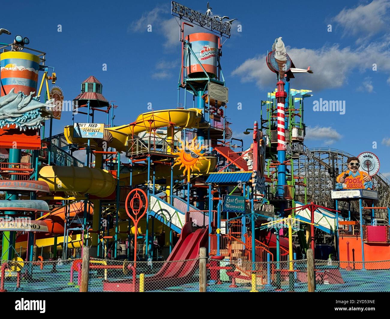 Hershey Park at Hersheys Chocolate World in Hershey, Pennsylvania Stock ...