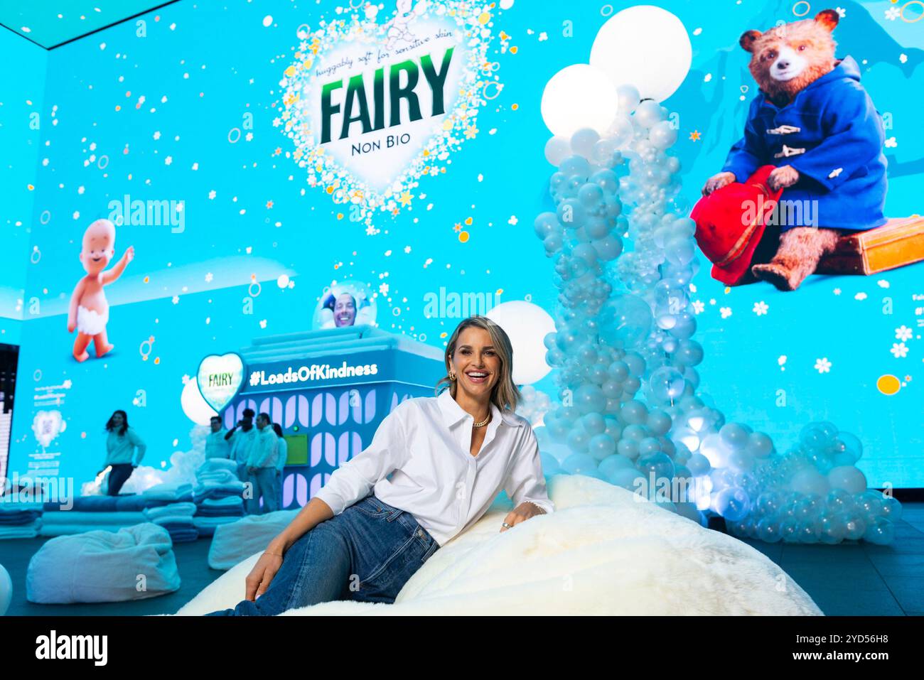 EDITORIAL USE ONLY Vogue Williams, Fairy Non Bio brand ambassadors ...