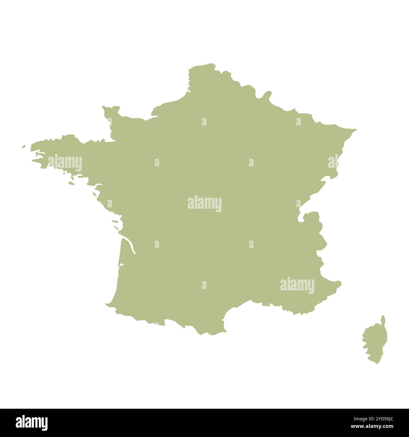 Map of France, sign silhouette. World Map Globe. Vector Illustration ...