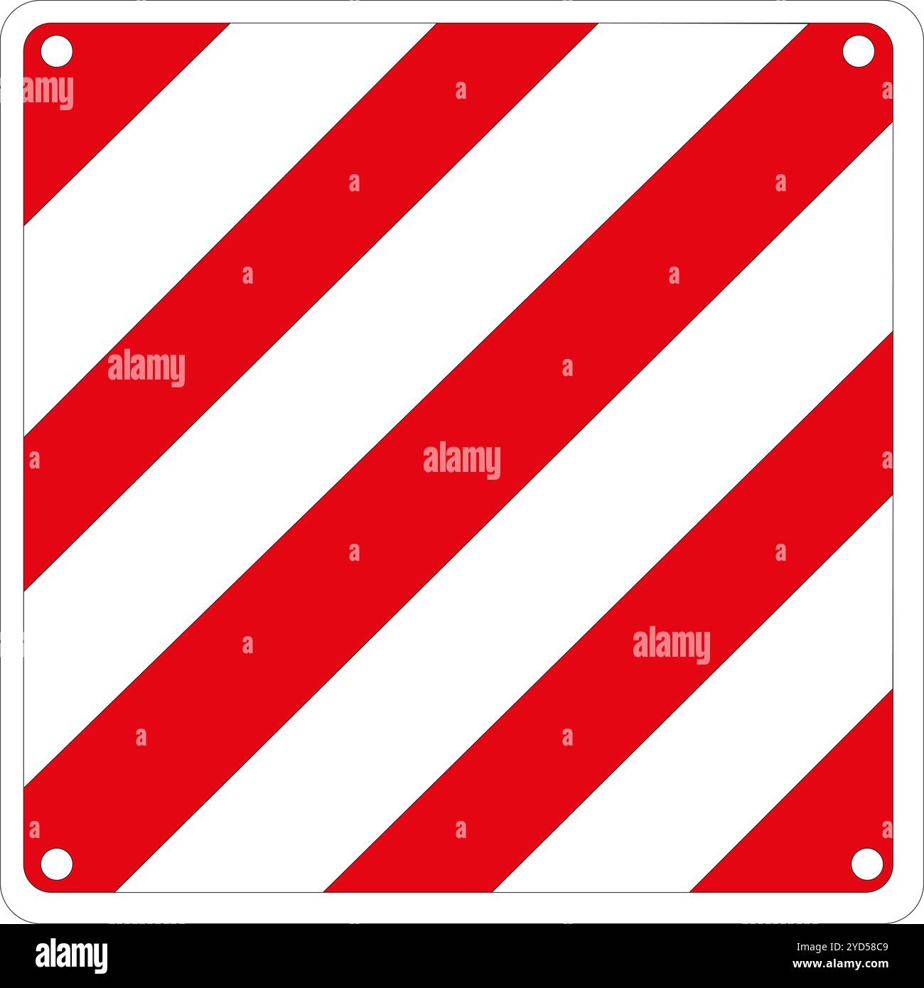 Sign red white hi-res stock photography and images - Alamy