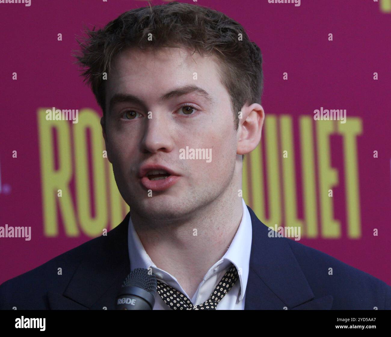 Kit Connor attends the opening night of "Romeo Juliet" at Circle in the ...