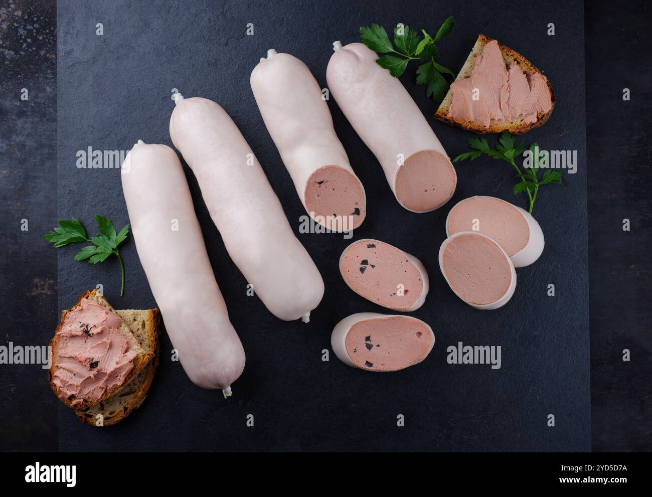 Truffle liver sausage hi-res stock photography and images - Alamy