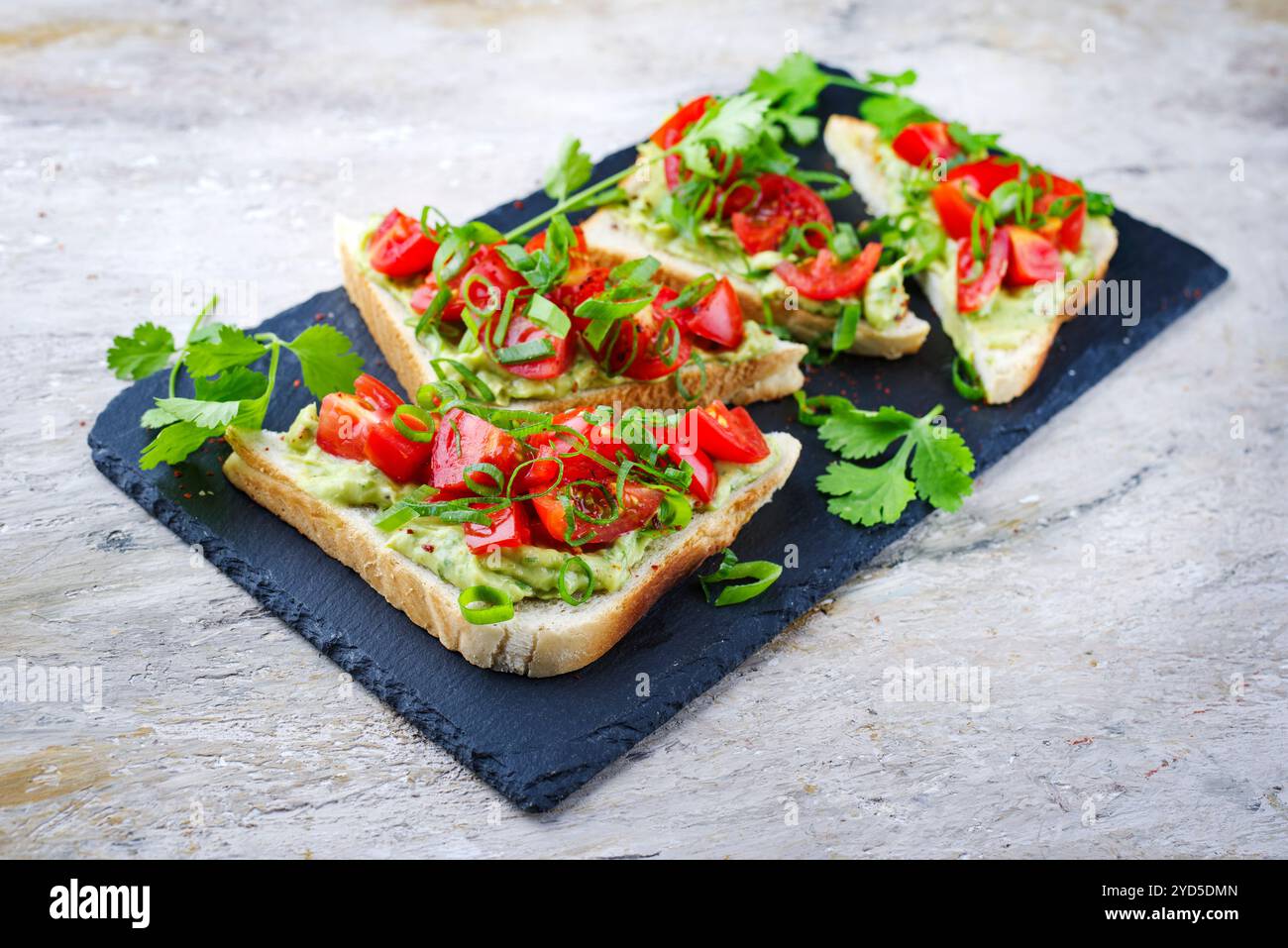 Traditional toast triangle sandwich with tomato Stock Photo - Alamy
