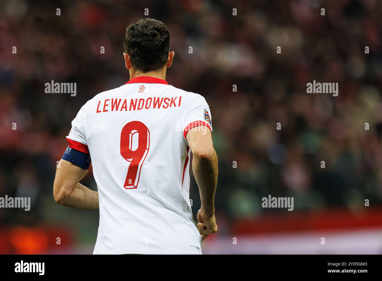 Robert Lewandowski seen during UEFA Nations League game between ...