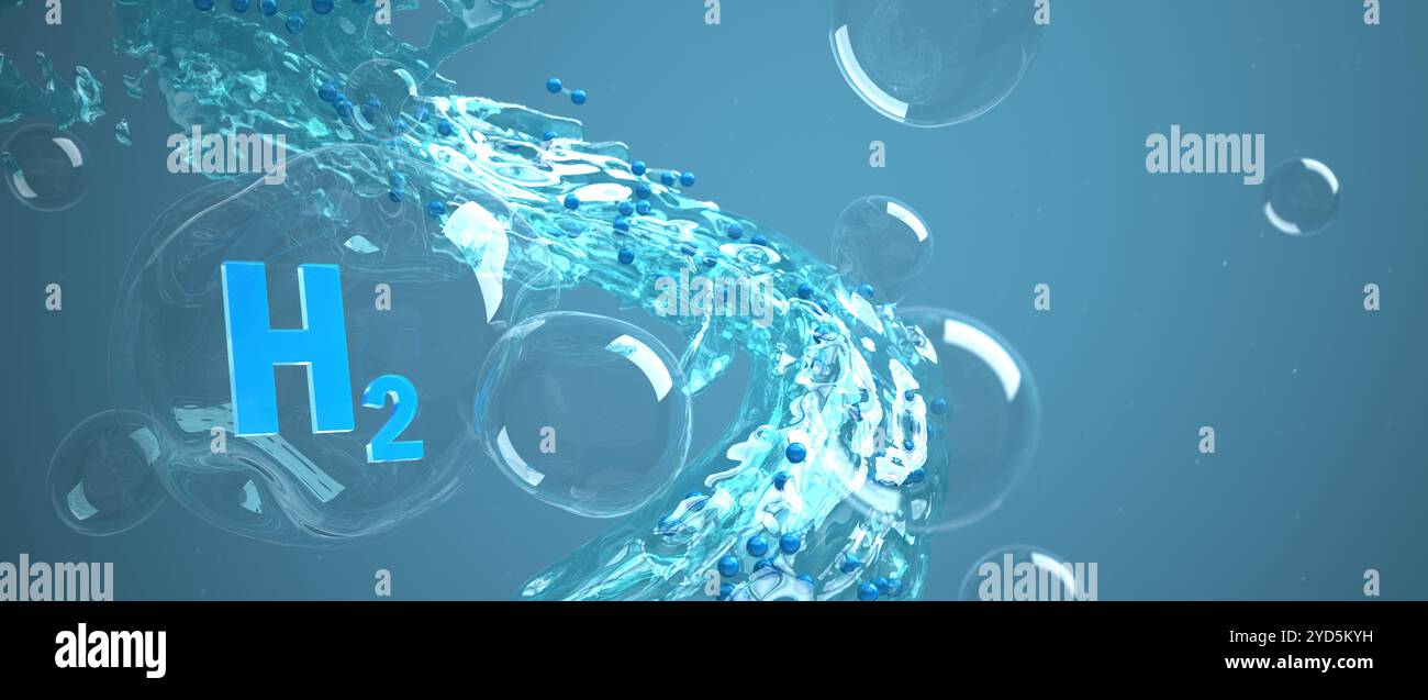 Hydrogen fuel cell illustration hi-res stock photography and images - Alamy