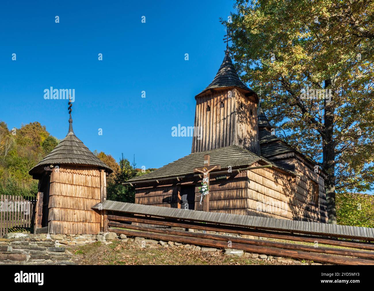 Saint Basil the Great Church, Greek Catholic, 1730, in village of ...