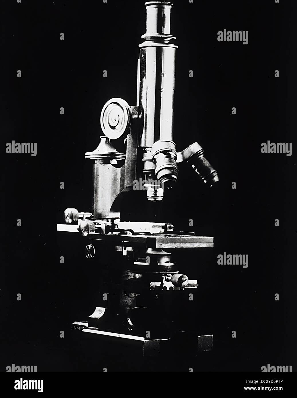 Microscope of Dr. Joseph J. Kinyoun, founder of the Hygienic Laboratory ...