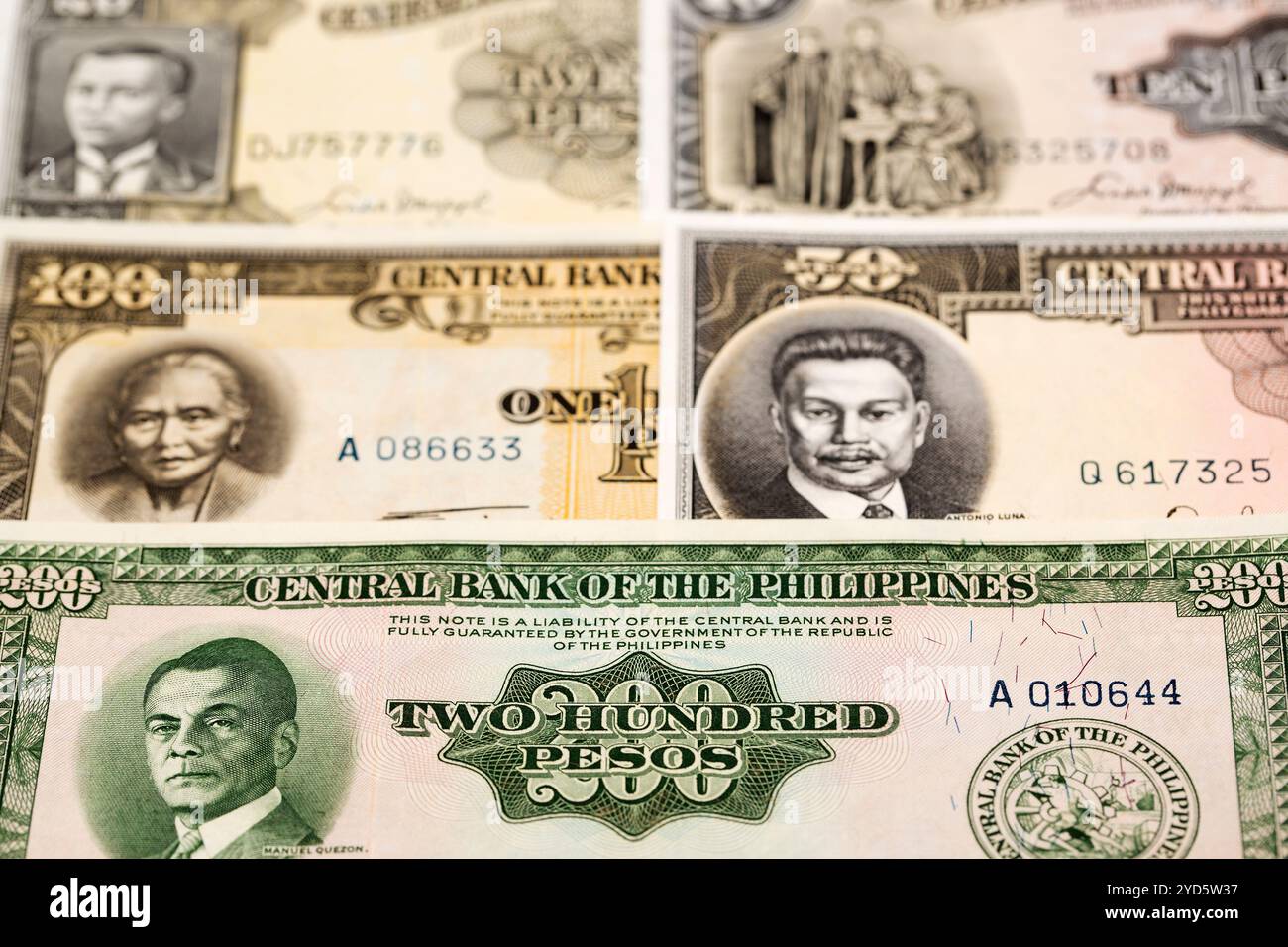 Old philippine currency hi-res stock photography and images - Alamy