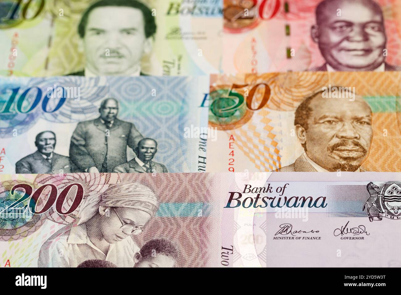 Botswana pula a business background Stock Photo - Alamy