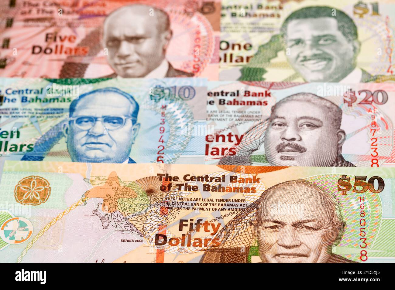 Bahamian dollar a business background Stock Photo - Alamy