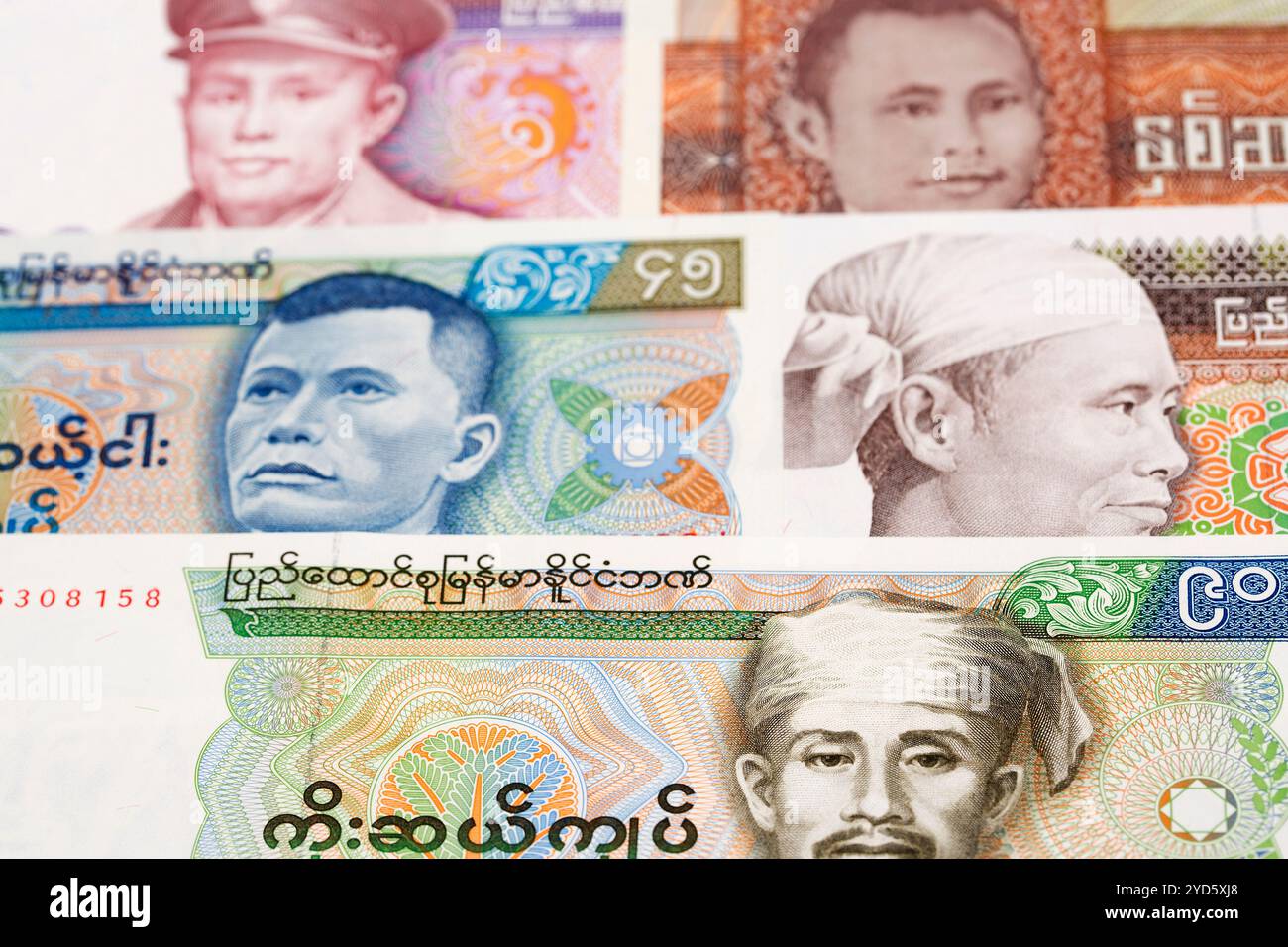 Myanmar kyat a business background Stock Photo - Alamy