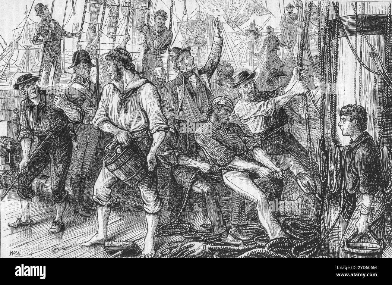 Lord Howe's Victory - The Glorious First of June Stock Photo - Alamy