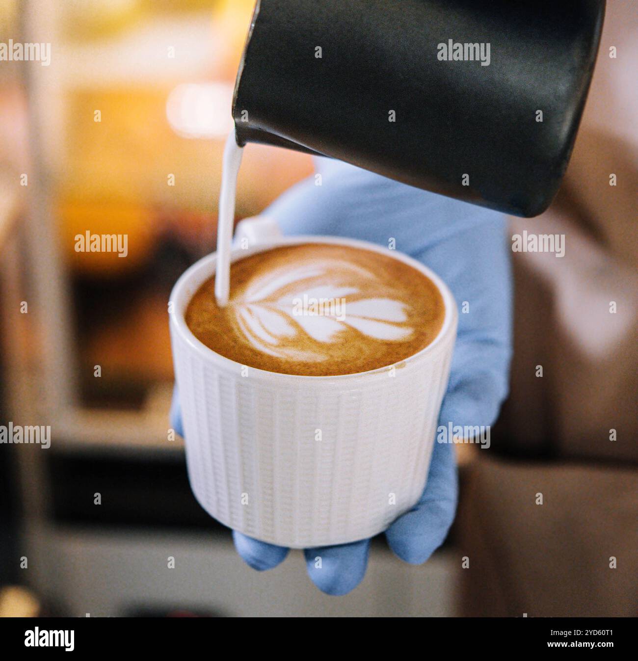 Cappuccino dispenser hi-res stock photography and images - Alamy