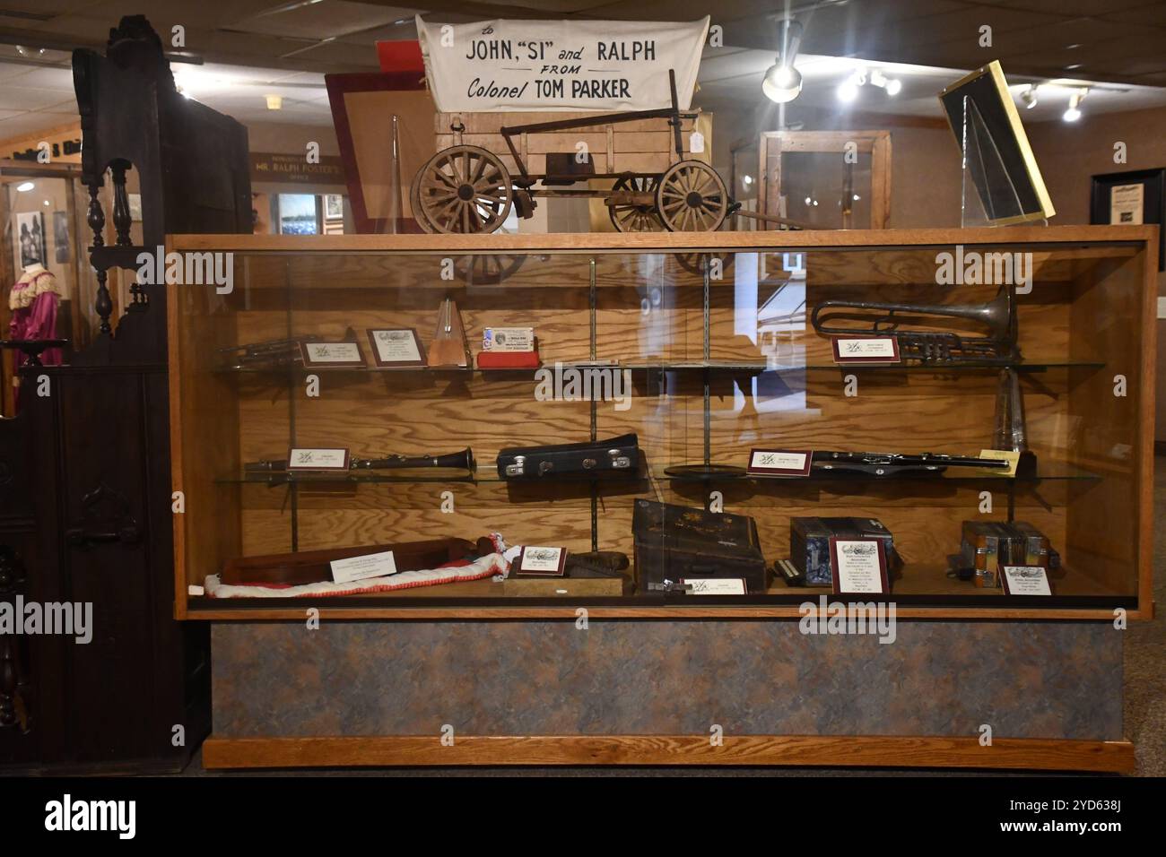 Ralph Foster Museum at College of the Ozarks in Branson, Missouri Stock ...