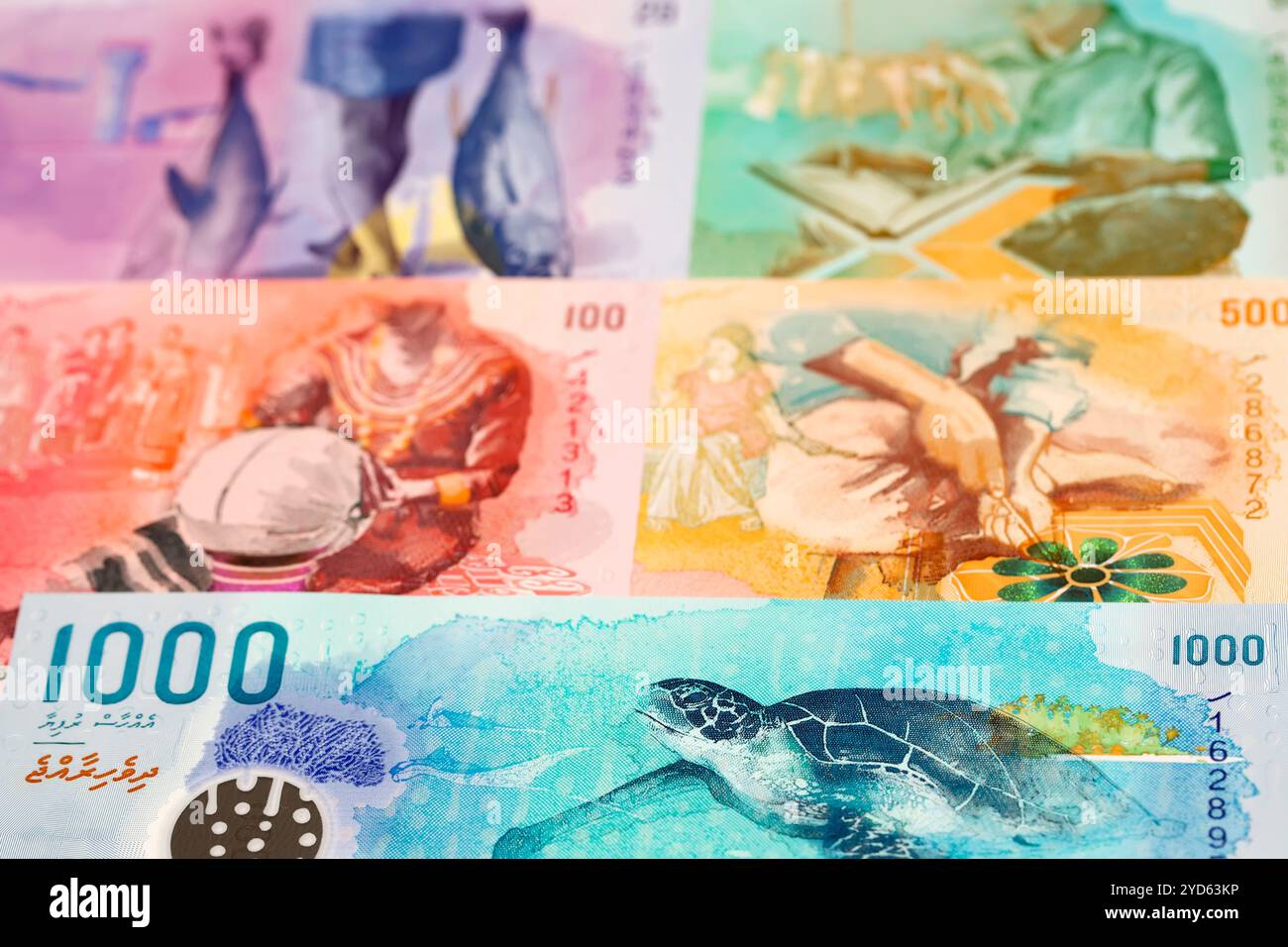 Maldivian rufiyaa a business background Stock Photo - Alamy