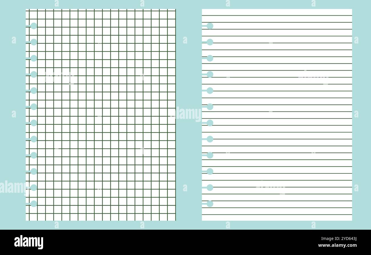 Graph paper. Printable lined and squared grid paper with color lines ...