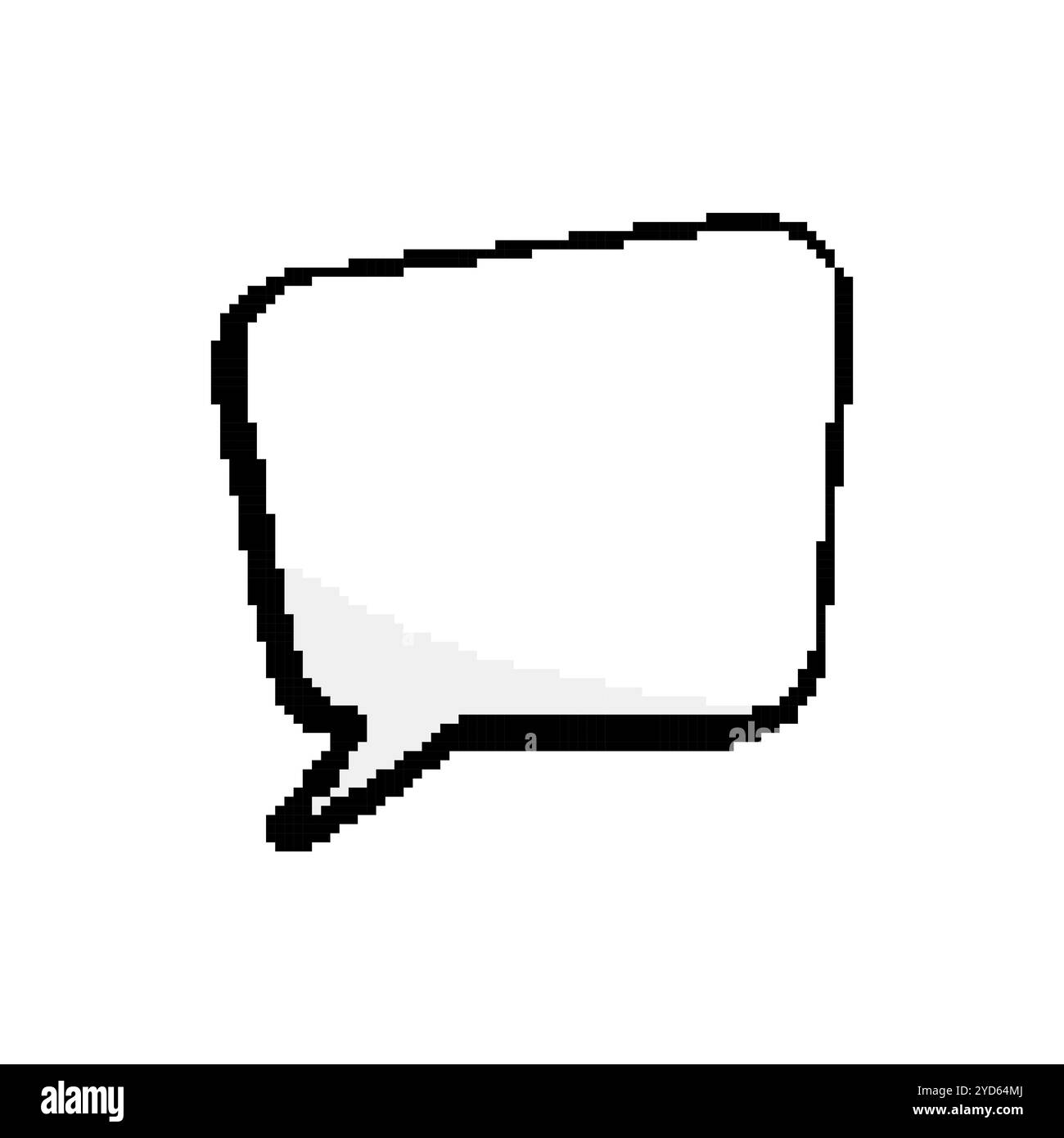 Pixel art text Black and White Stock Photos & Images - Alamy