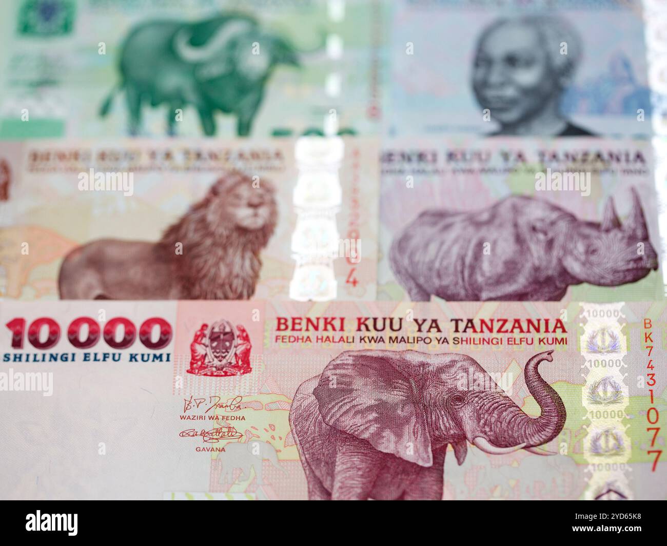 Tanzanian shilling a business background Stock Photo - Alamy