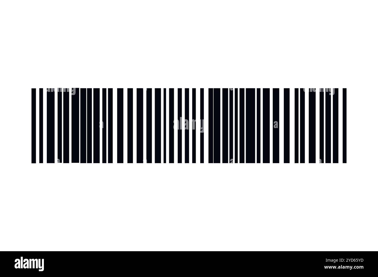 Barcode isolated on white background. Code stripes sticker. Barcode ...