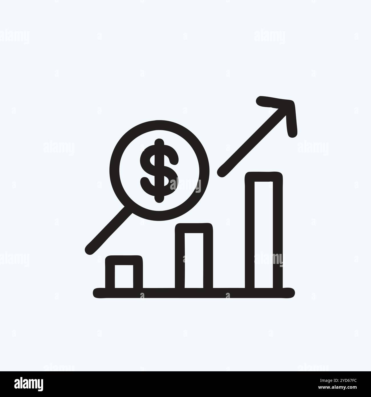 Profit icon vector art image Stock Vector Image & Art - Alamy