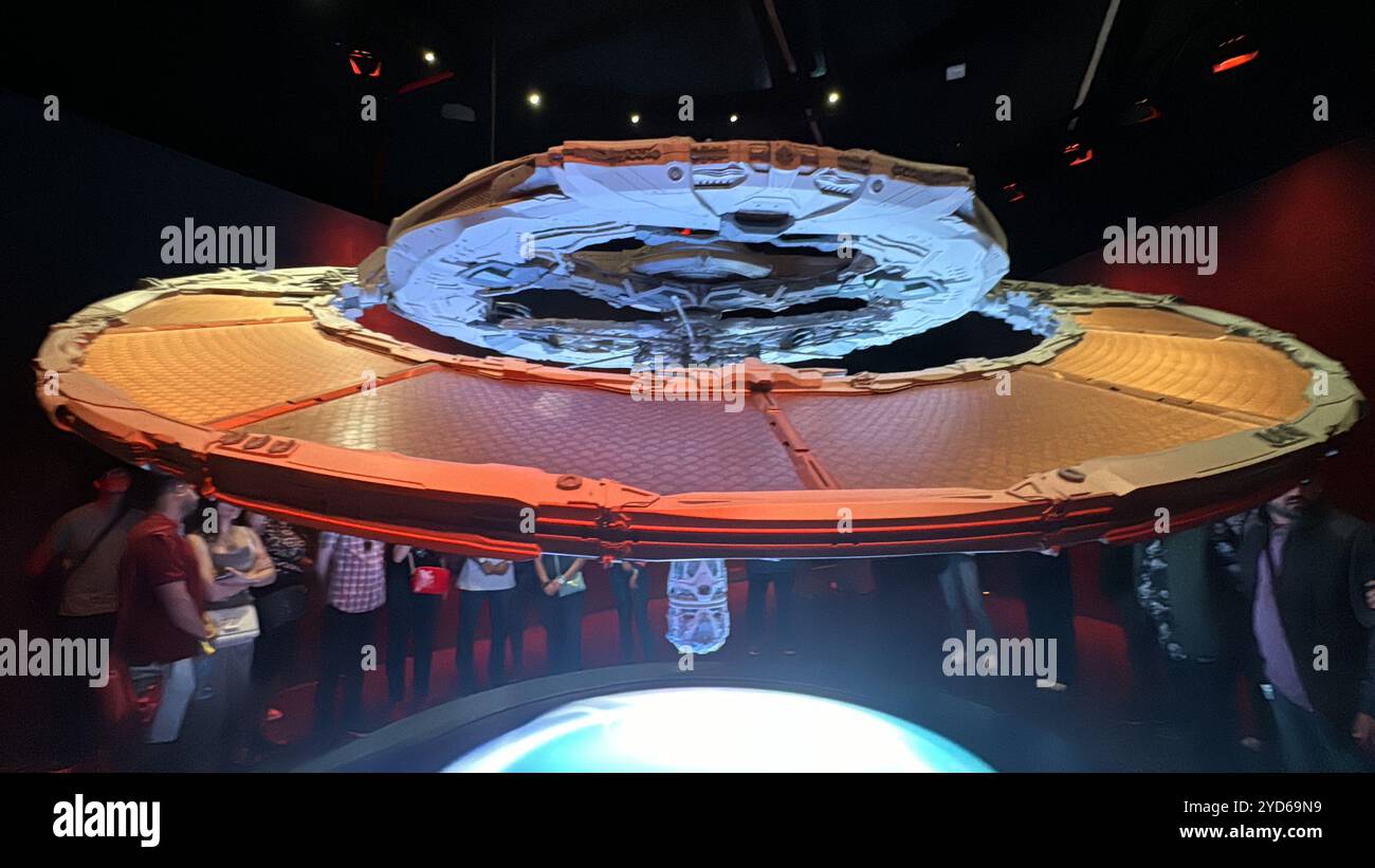 Space Station Command Center exhibit at the Museum of the Future in ...