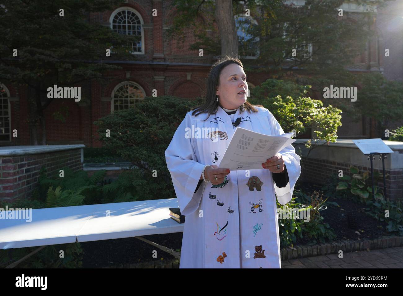 Christ Church senior pastor, the Rev. Samantha Vincent-Alexander, leads ...
