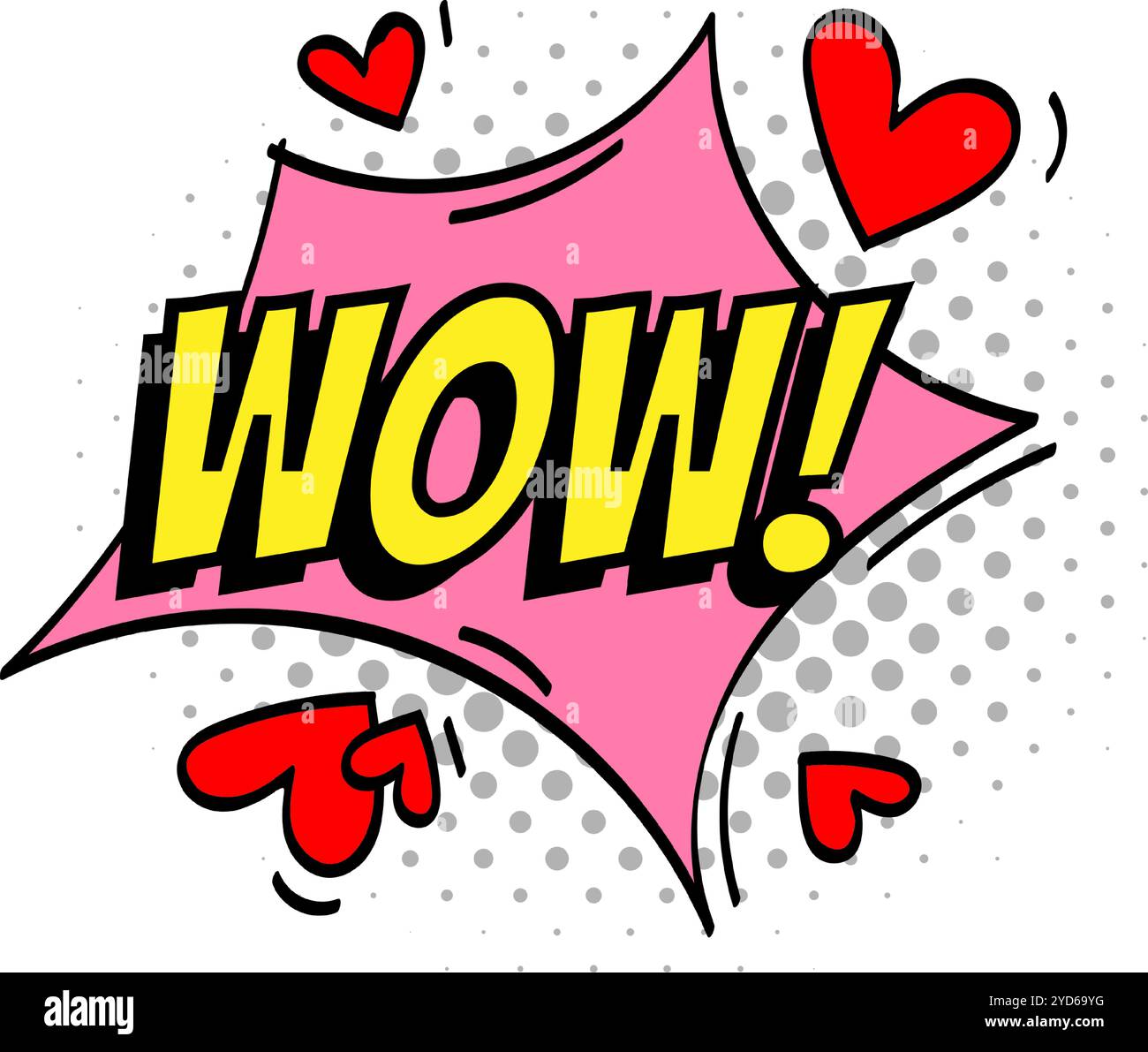 Excited surprise Stock Vector Images - Alamy