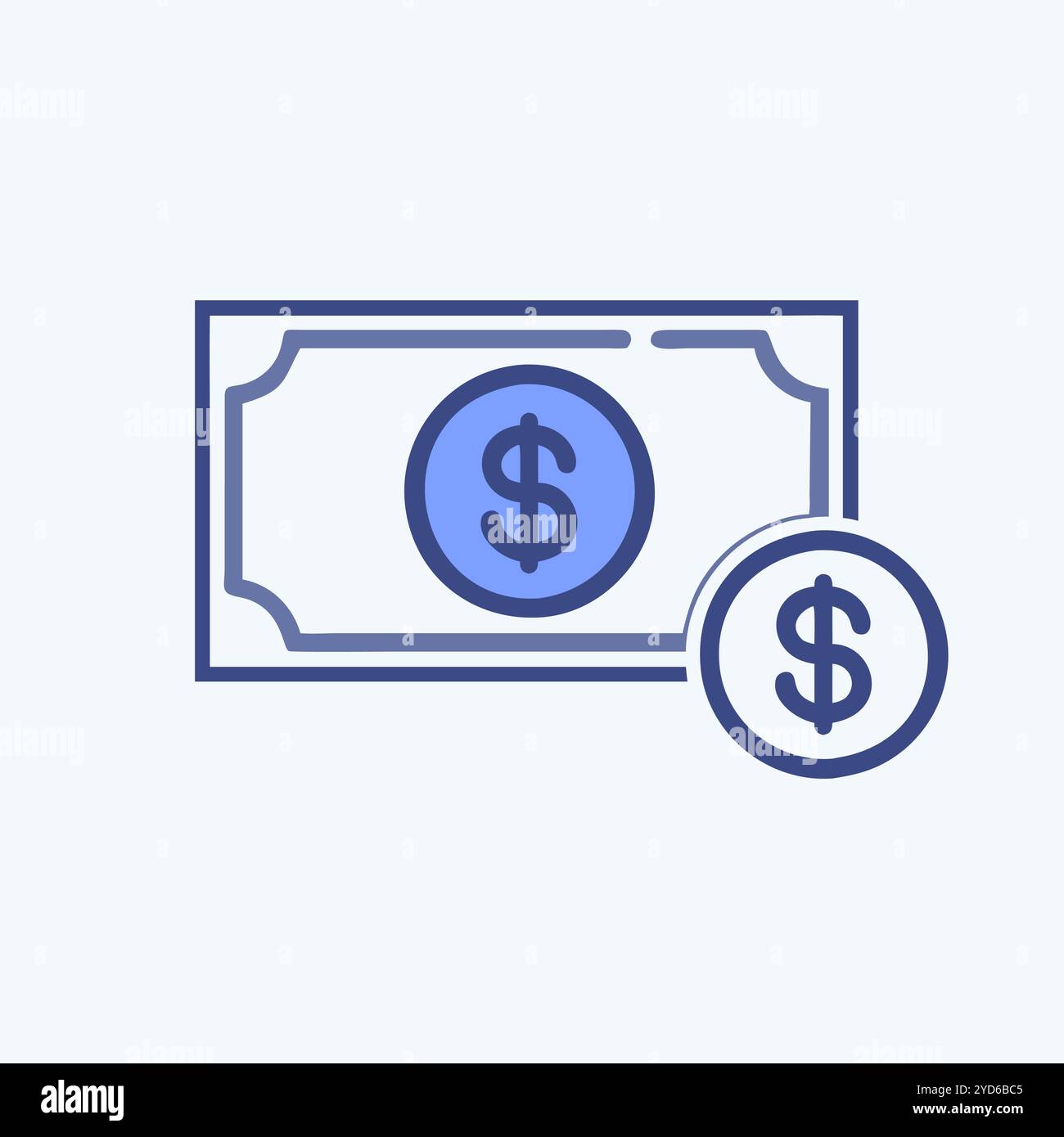 Crypto and fiat money Stock Vector Images - Alamy