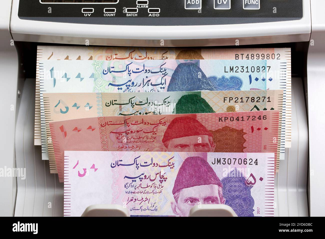 Pakistani rupee in counting hi-res stock photography and images - Alamy