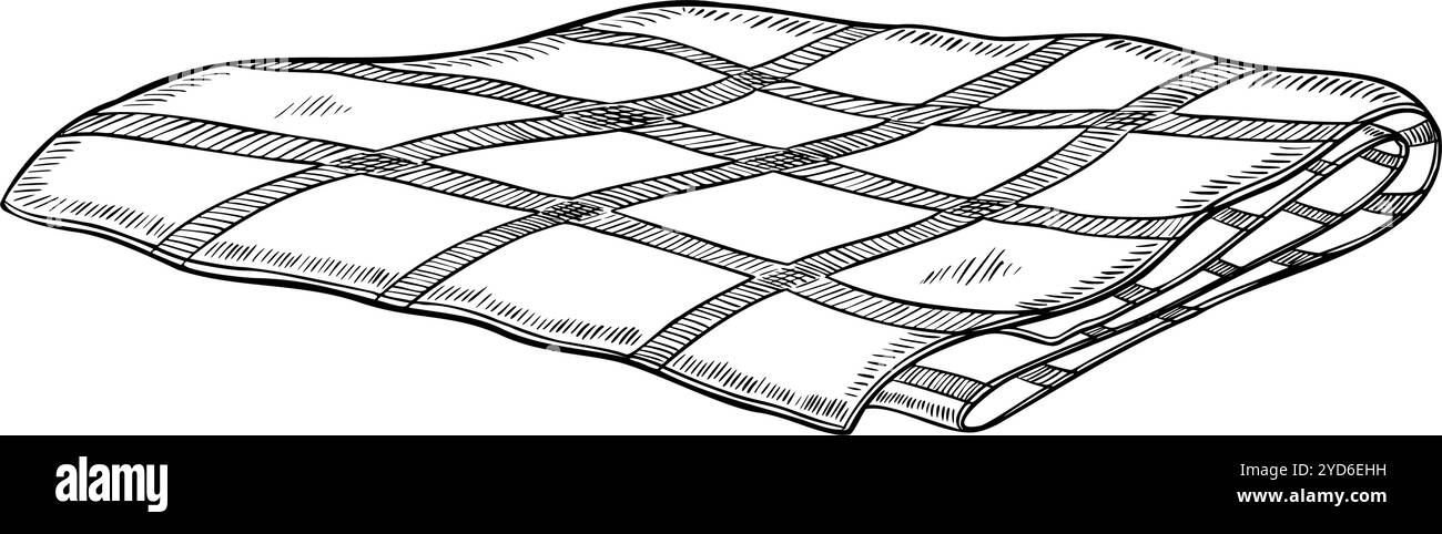 Line plaid Black and White Stock Photos & Images - Alamy