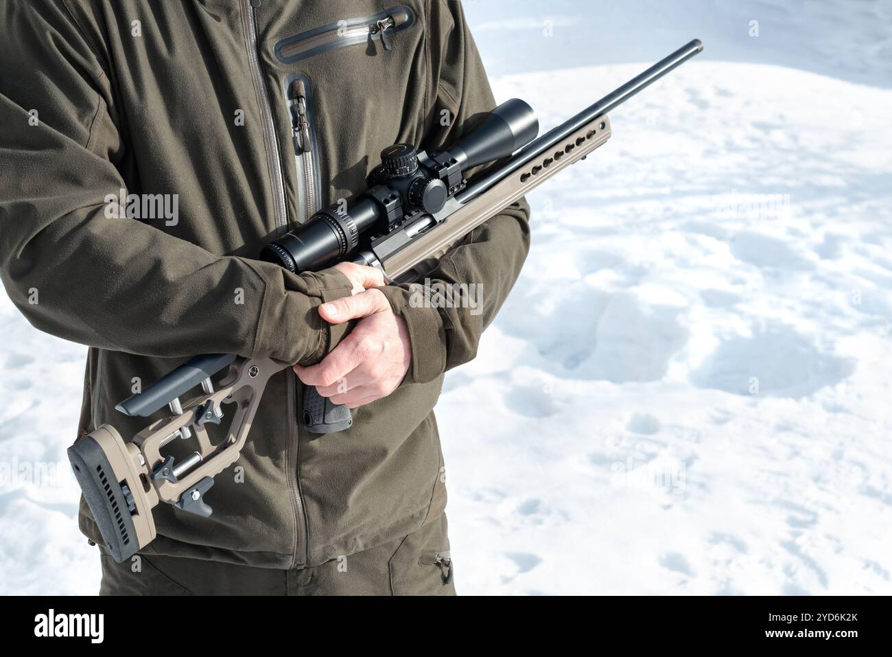 Holding a sniper rifle hi-res stock photography and images - Alamy